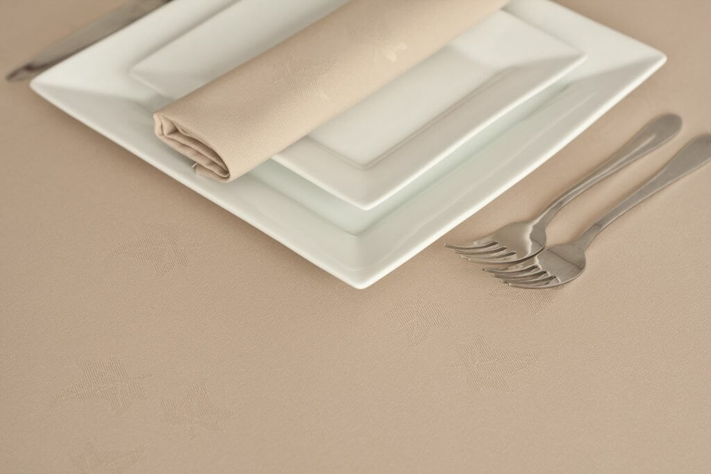 Beige IVY LEAF -XB – DG (UK) Textiles Ltd